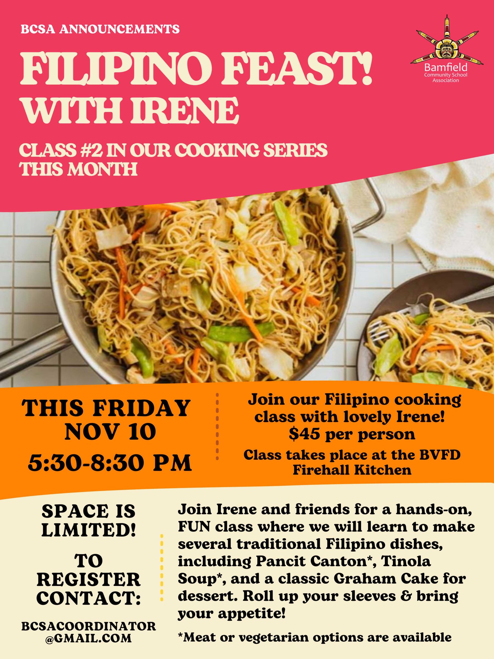 Cooking Classes are Back! – Bamfield Community School Association