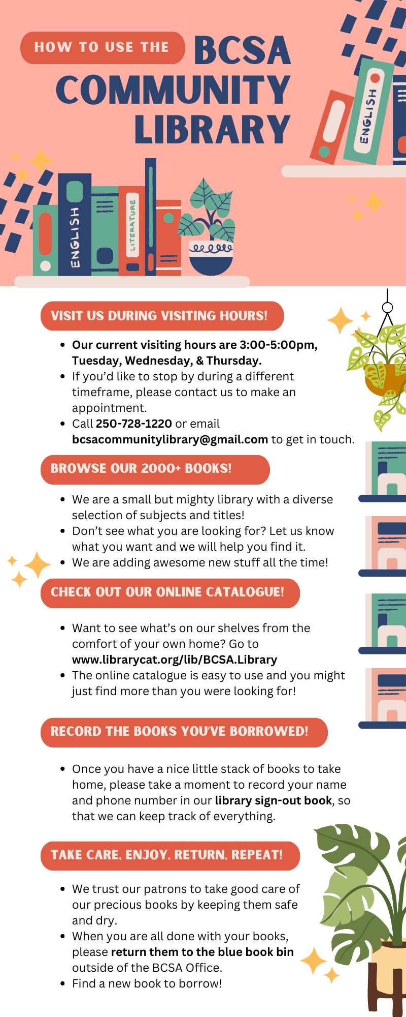 Library Services – Bamfield Community School Association